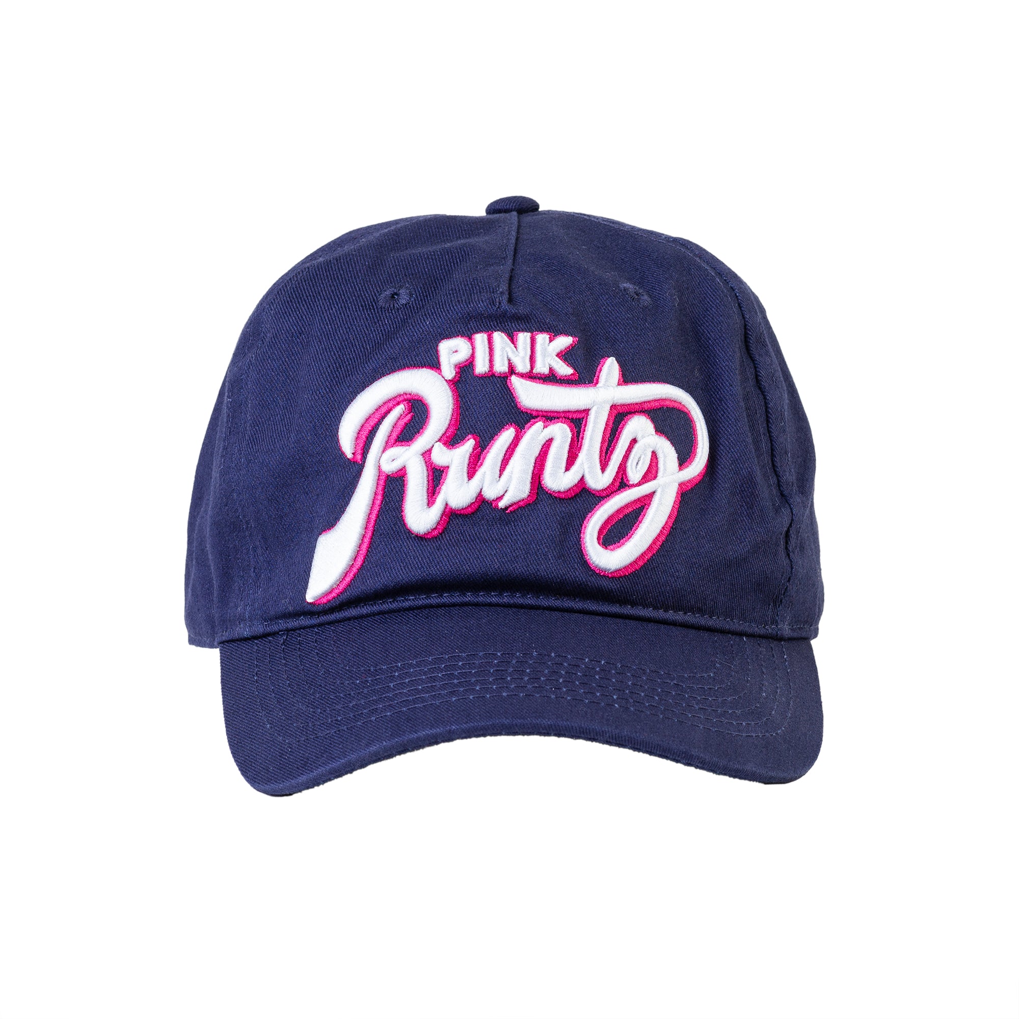 PINK RUNTZ HAT - NAVY – RuntzWorldWide