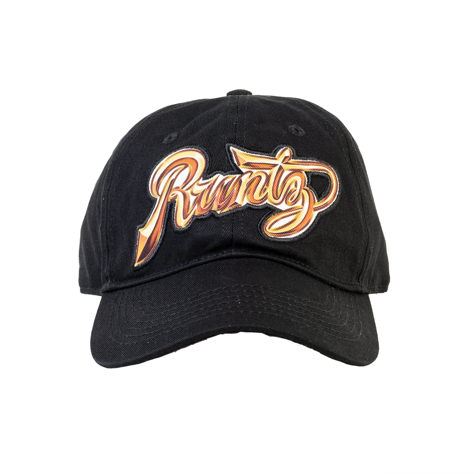 CHROME SCRIPTS HAT - BLACK & GOLD – RuntzWorldWide